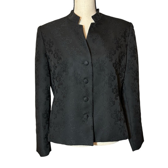 Laura Scott | Jackets & Coats | Laura Scott Petite Satin Brocade ...